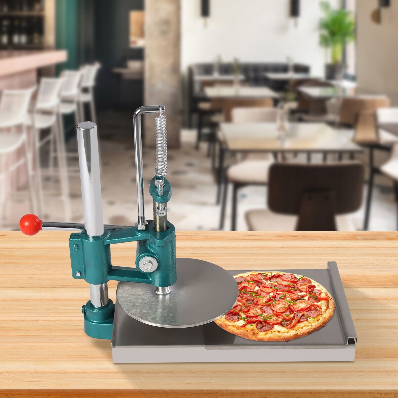 7.9" Manual Pastry Press Machine Commercial Dough Chapati Sheet Pizza ...
