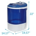 7.9lb Mini Washing Machine with Washer Spinner Gravity Drain Pump Hose ...