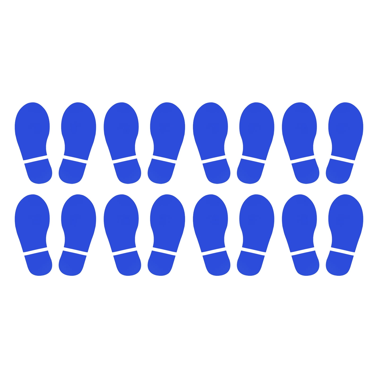 7.9x3.3" Footprints Floor Stickers Footprint Wall Stair Decal Sticker ...