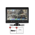 7" AHD 4CH Truck Monitor BSD Recording DVR 1080P Car Rear View Camera ...