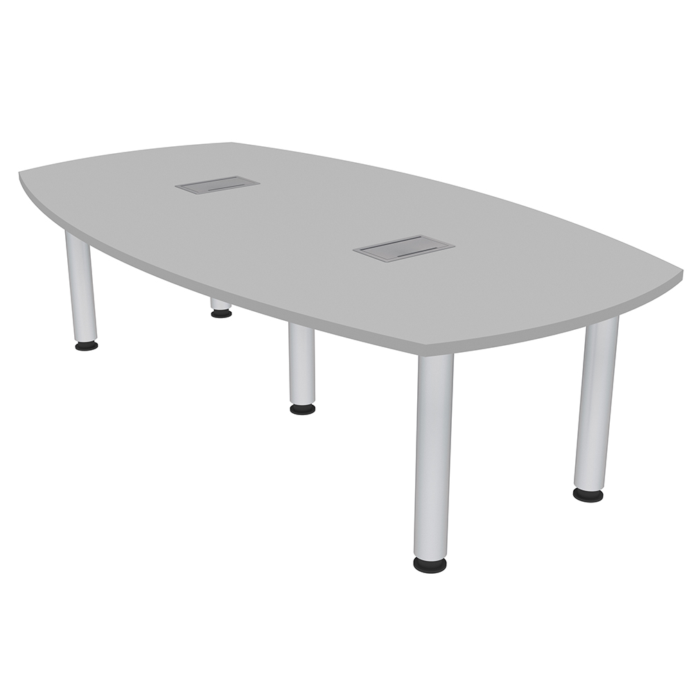 Mayline Sterling Series 168" Conference Table in Textured Mocha ...