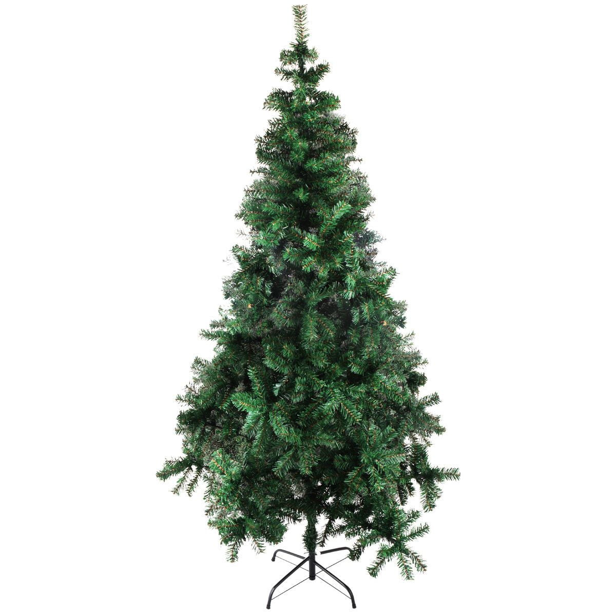 7' Artificial Christmas Tree Unlit - 7ft Fake Christmas Pine Tree 890 ...