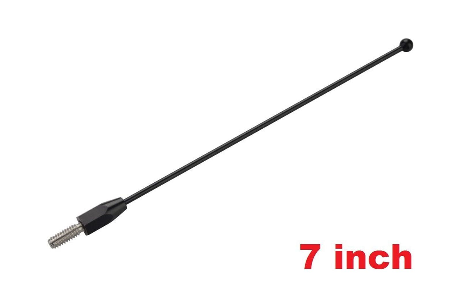 7" inch Black Stainless Antenna Mast Power Rod Radio AM/FM for BUICK ...