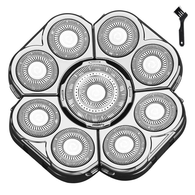 7-Blade Head Shaver Replacement - Universal Electric Razor Heads For ...
