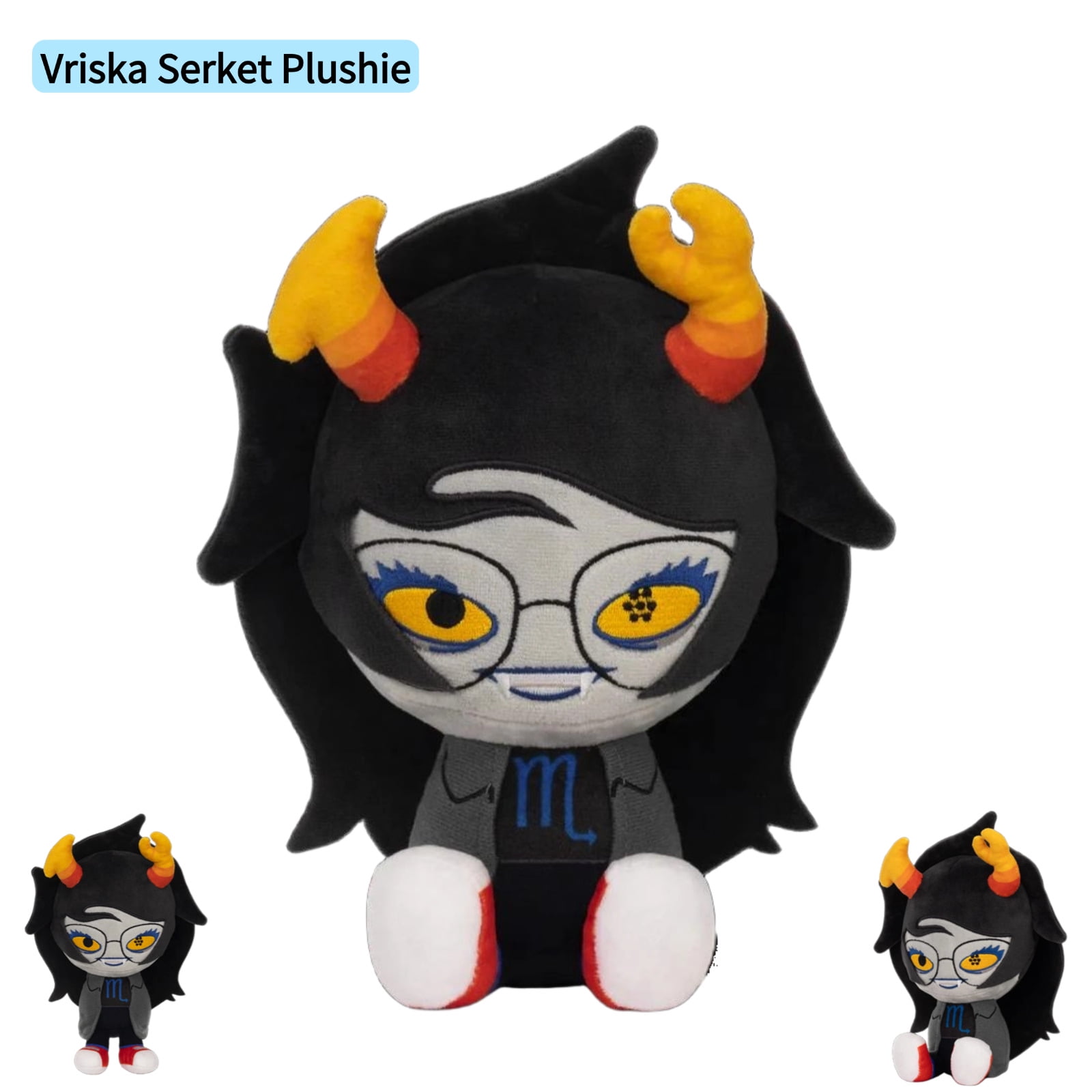 7'' Blue Blooded Troll Stuffed Doll - Vriska Serket Homestuck Plushie ...