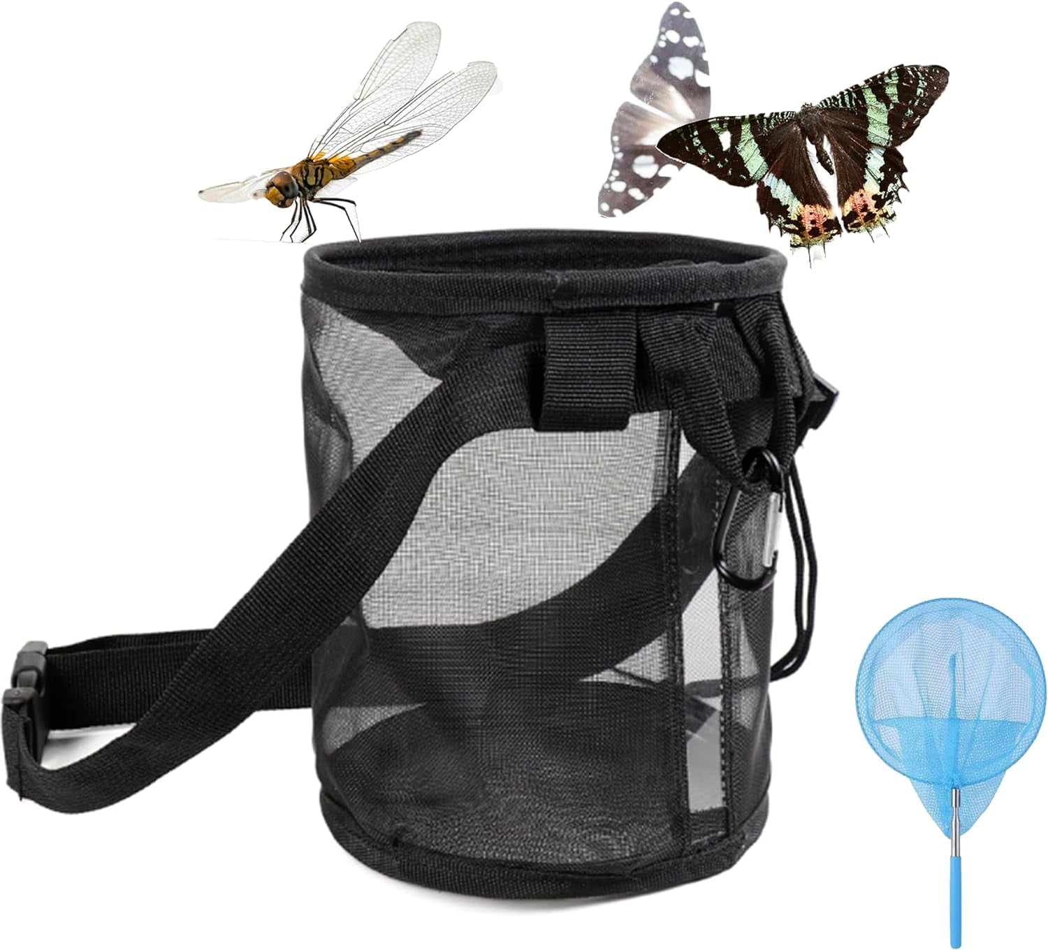 7" Butterfly Kit Habitat Cage, butterfly net and Telescopic Butterfly ...