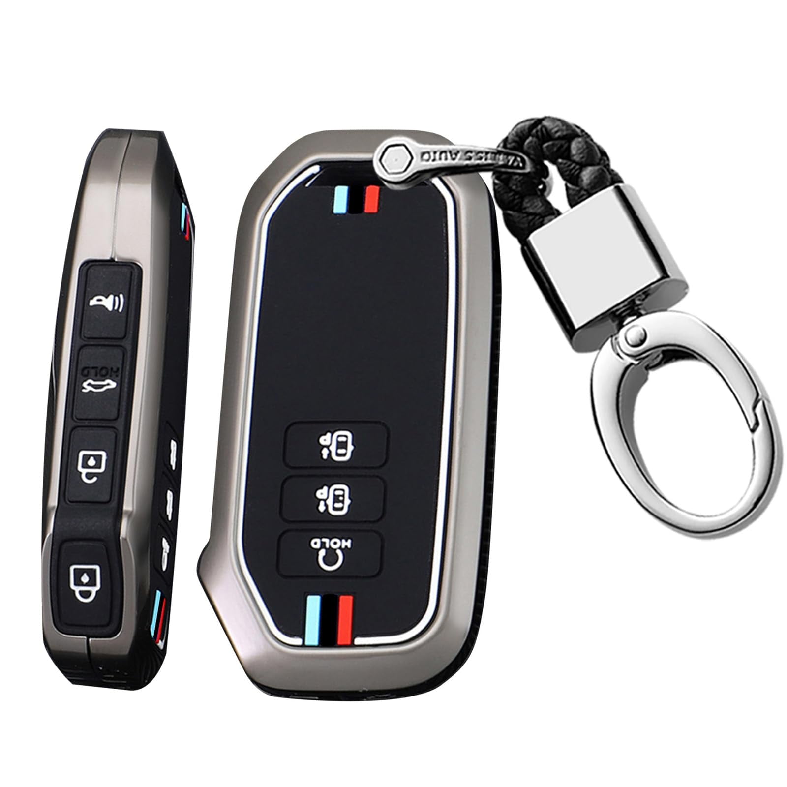 7 Button Key Fob Cover Fit for Kia EV6 GT K5 Sorento 2023 2022 Carnival ...