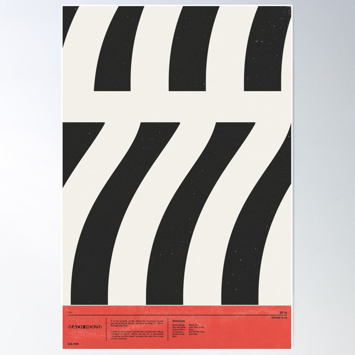 7 By Beach House Poster Wall Art, Modern Wall Decor For Living Room ...