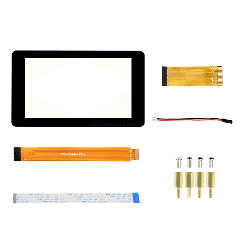 7" Capacitive Touch Screens, 1024x600 IPSs LCD for Compute Module ...