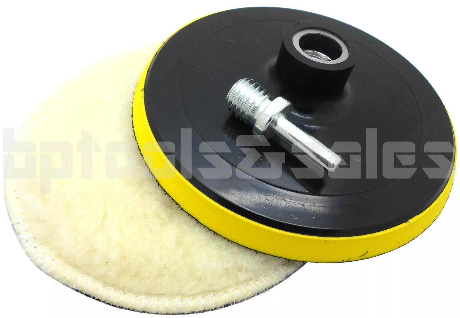 7" Car Polishing Wheel Buffing Quick Fit Backing Bonnet Set W/ Drill ...
