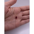 7 Carat Natural Pear Cut Ruby in Gold Plated Jewelry Wedding ...