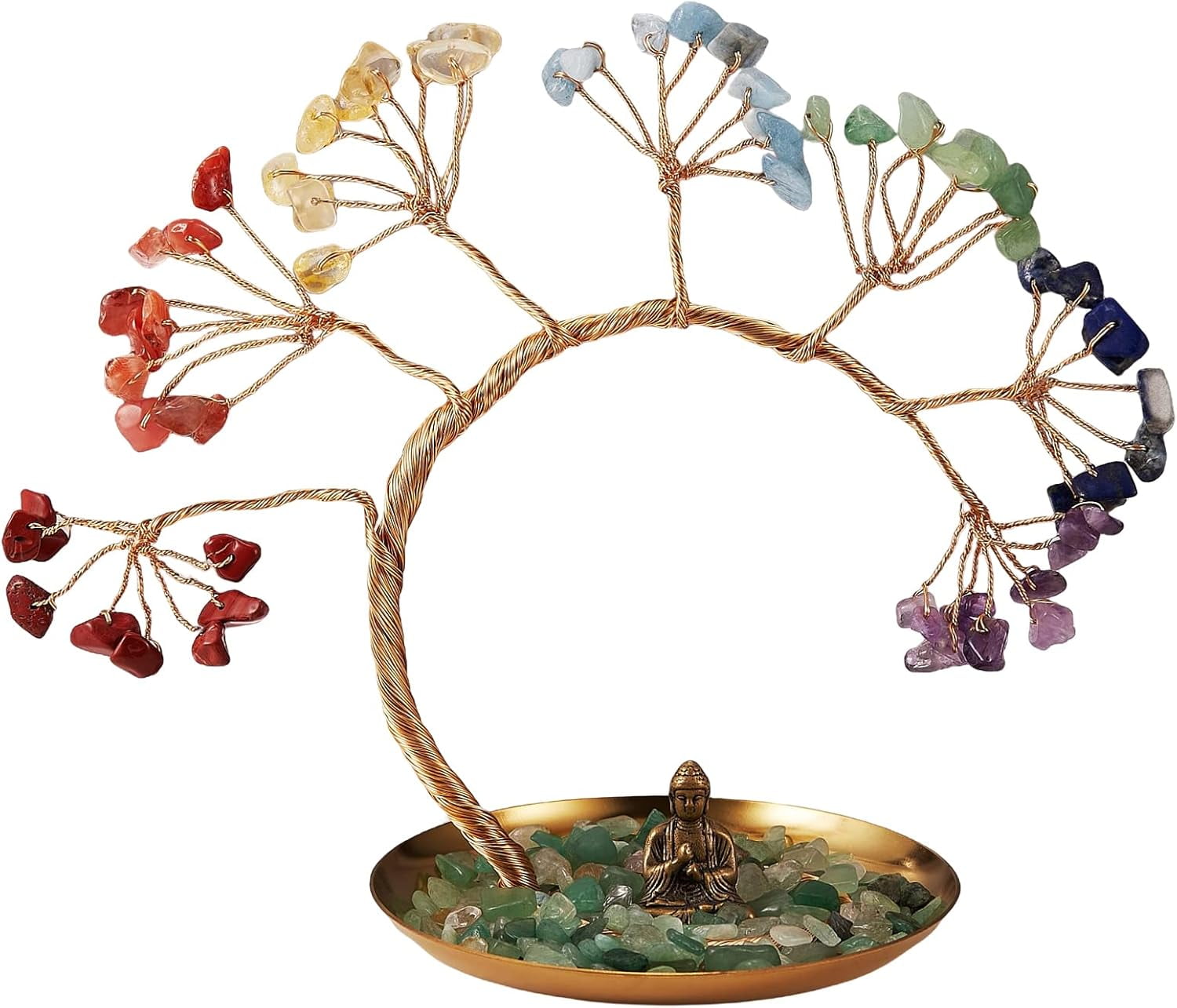 7 Chakra Buddhist Home Decorations Kit Including Flat Round 430 ...