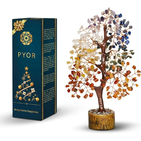 7 Chakra Tree of Life - Crystal Tree - Gifts for Women - Crystal Stone ...
