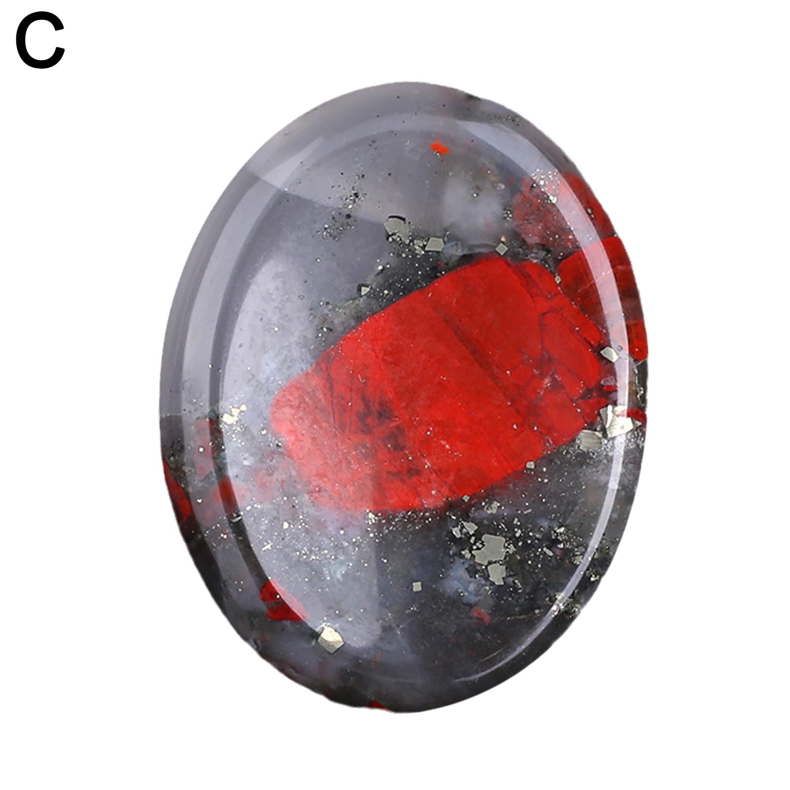 7 Chakra Worry Thumb Stones Gemstone Reiki Antianxiety Crystal Stone ...