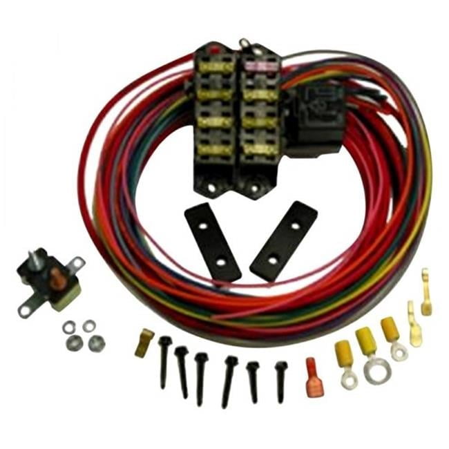 7 Circuits Fuse Block with 50 Amp Circuit Breaker, Black - Walmart.com
