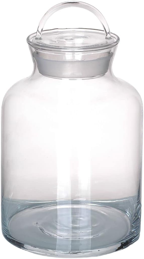 7" Clear Candy Dish Jar with Lid - Walmart.com