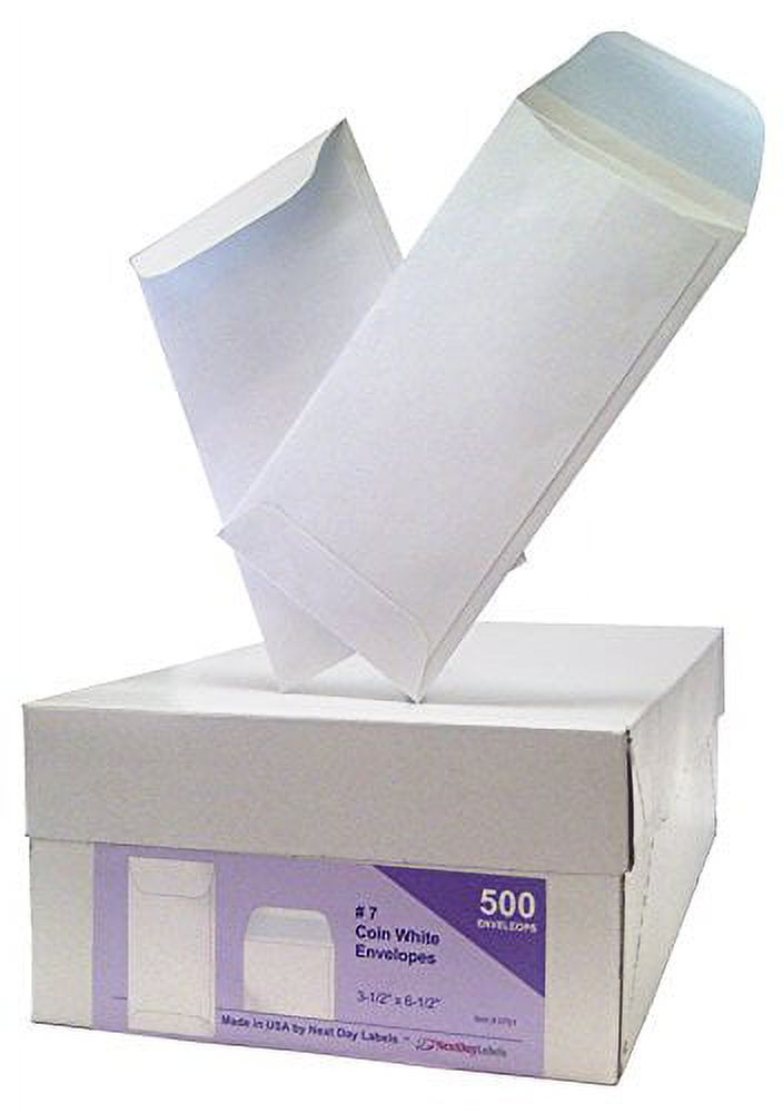 Columbian, QUACO298, Greeting Card Gum Seal Envelopes, 100 / Box, White ...