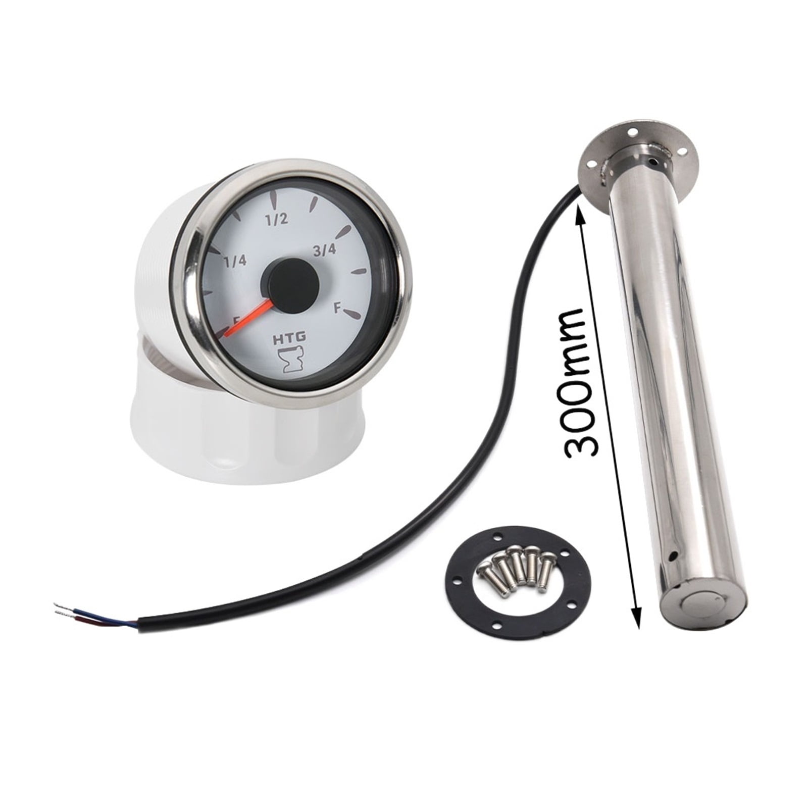 7 Color 52MM Water Sender Unit Sewage Level Meter Gauge Sensor Boat Car ...