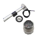 7 Color Backlight Waterproof Fuel Level Gauge 0-190ohm Oil Tank Level Indicator Meter With Fuel ...