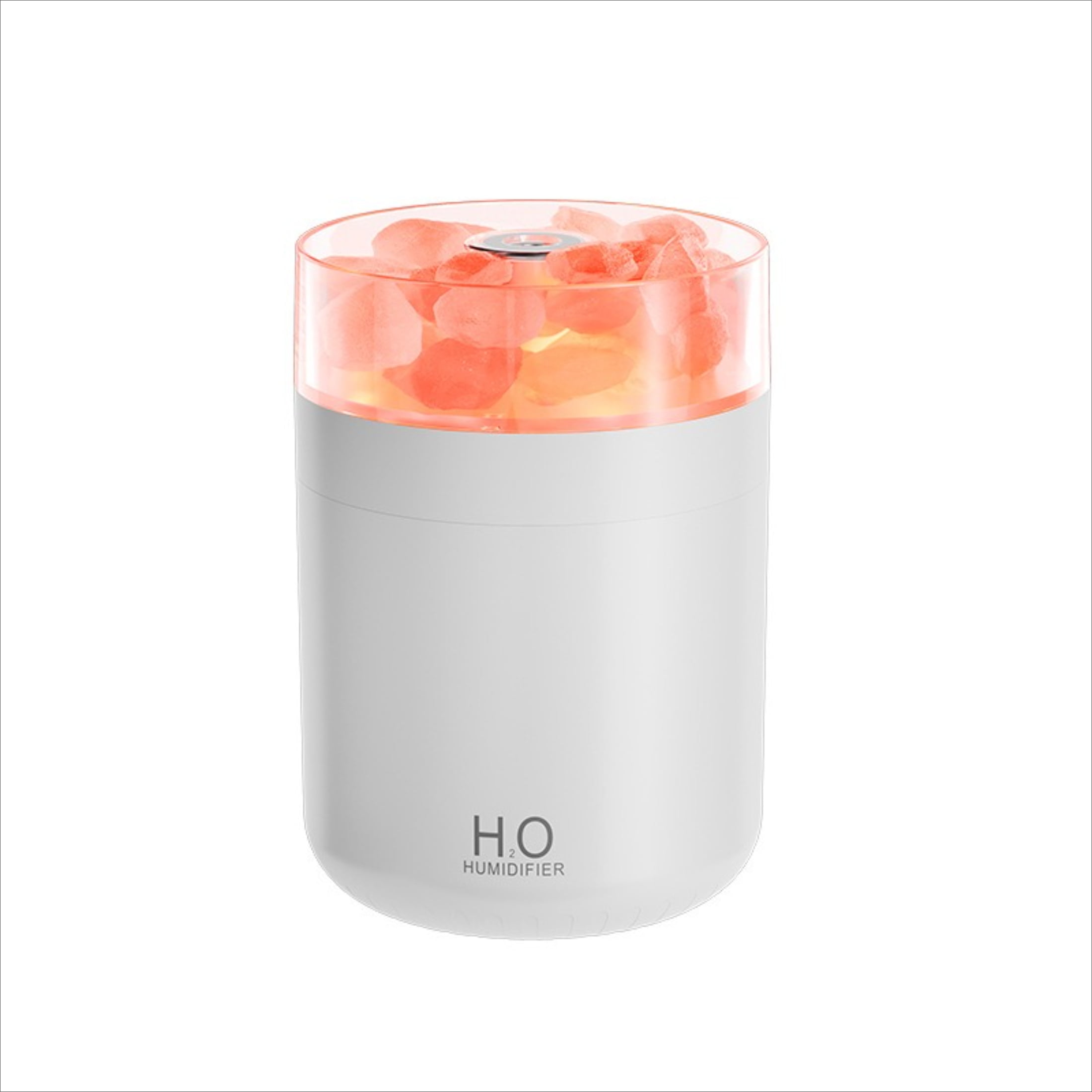 7 Color Changing Himalayan Salt Lamp Humidifier, 500ml Large Capacity ...
