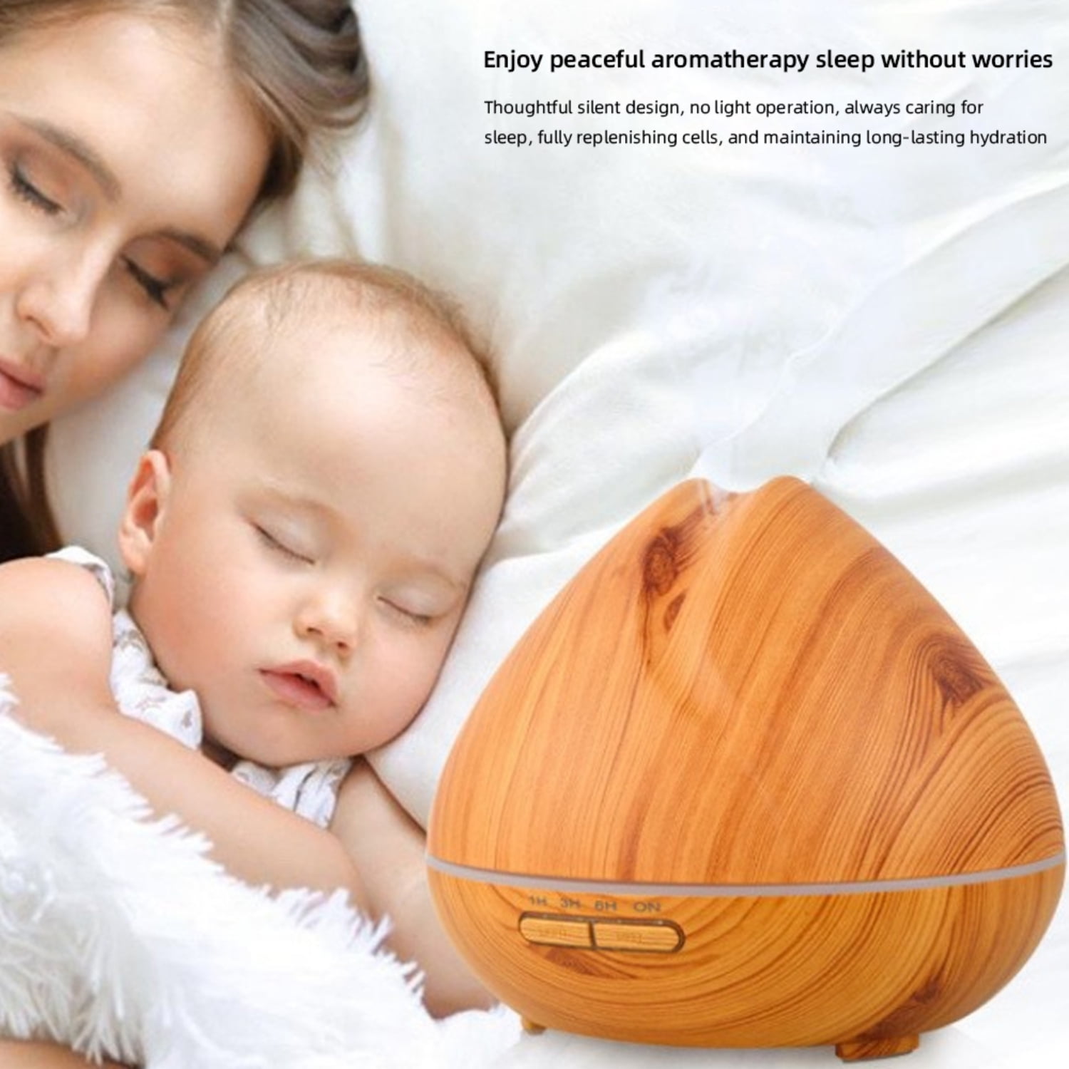 7-Color LED Ultrasonic Aroma Diffuser Essential Oil Humidifier Air ...