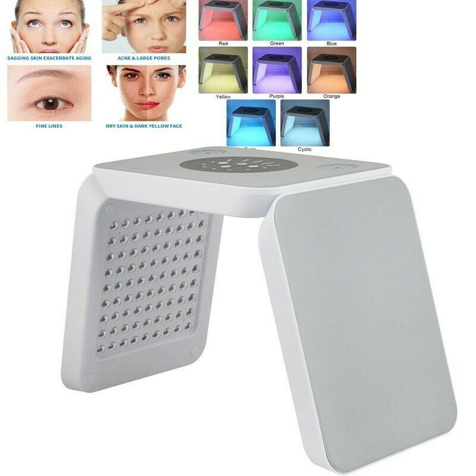 7 Color Photon Led Light Color Facial Therapy Machine Mask Anti-aging ...