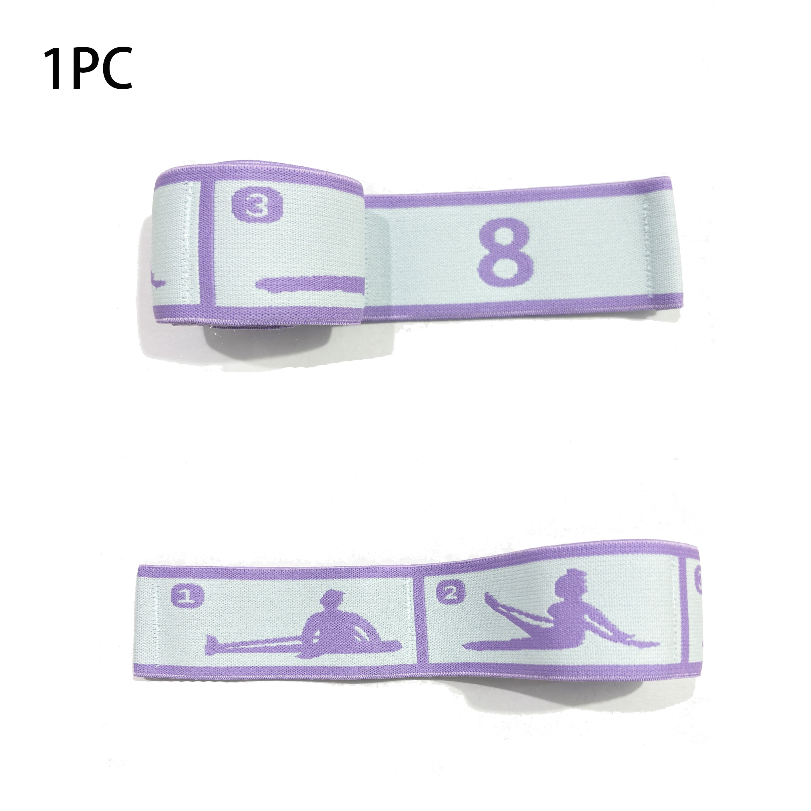 7-Color Yoga Stretching Band | Pilates Resistance Band, Flexible ...