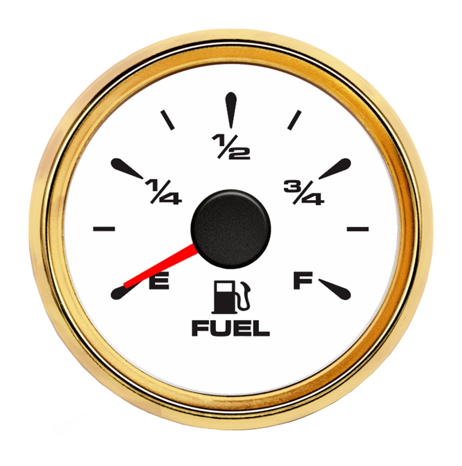 7 Colors Backlight Car Marine Boat Water Level Gauge Oil Tank Fuel ...