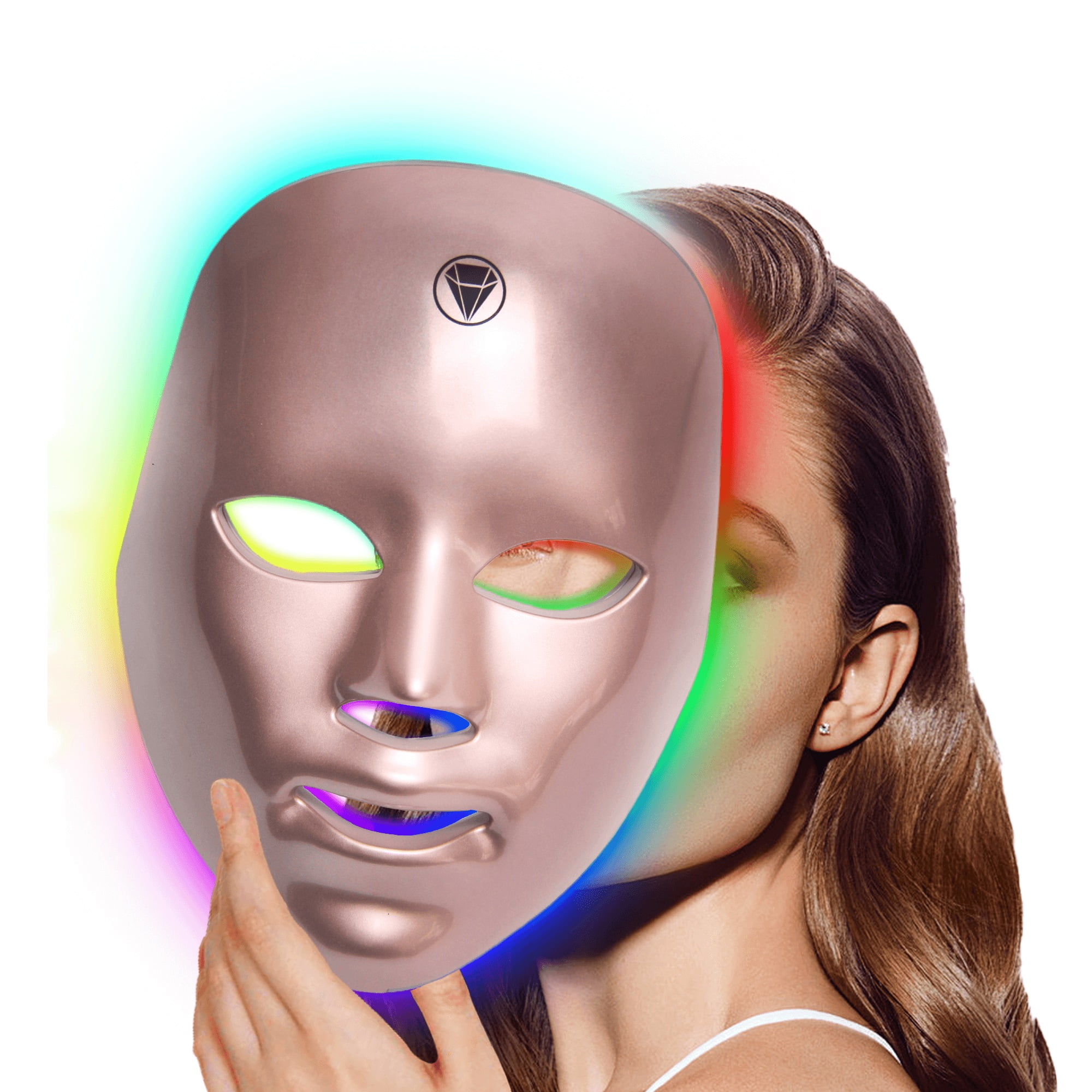 7 Colors Red Light Mask for Face, Facial Mask for Home Skin Care ...