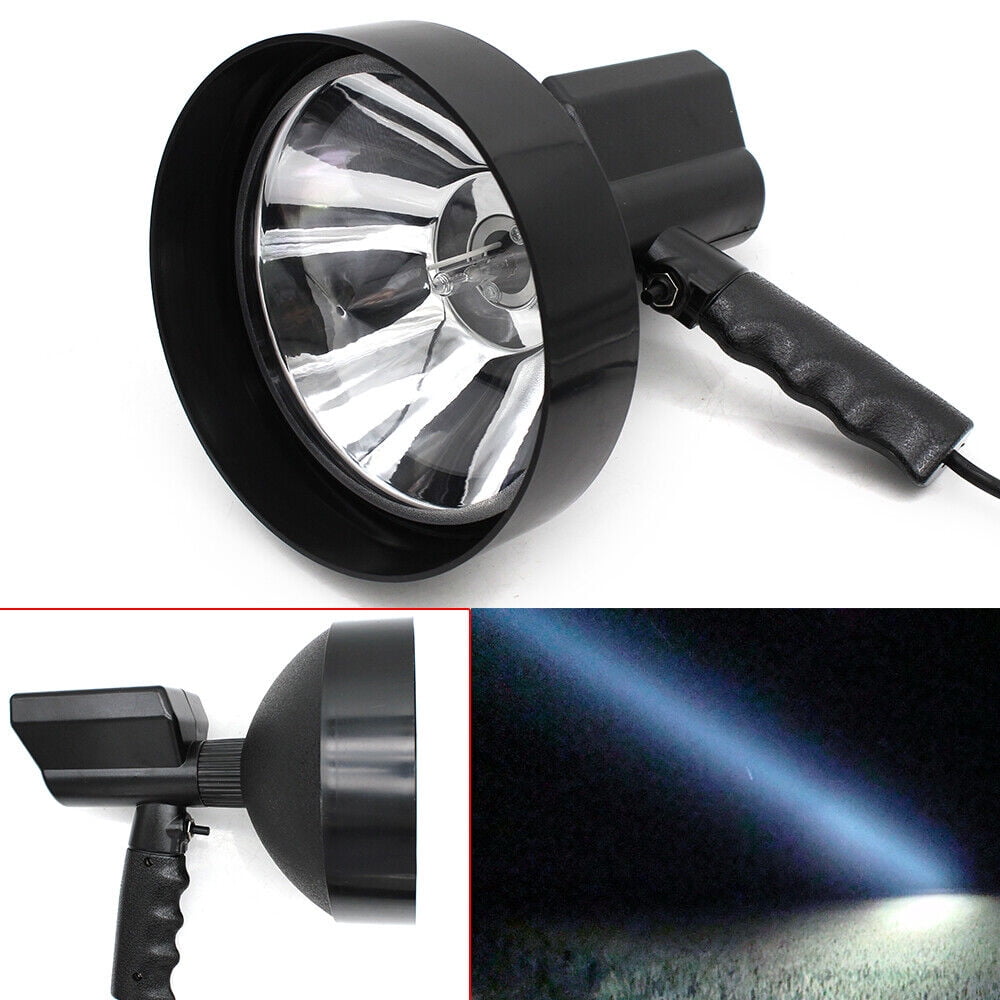 7" Compact and Portable Handheld Hunting Spotlight, Outdoor Portable ...