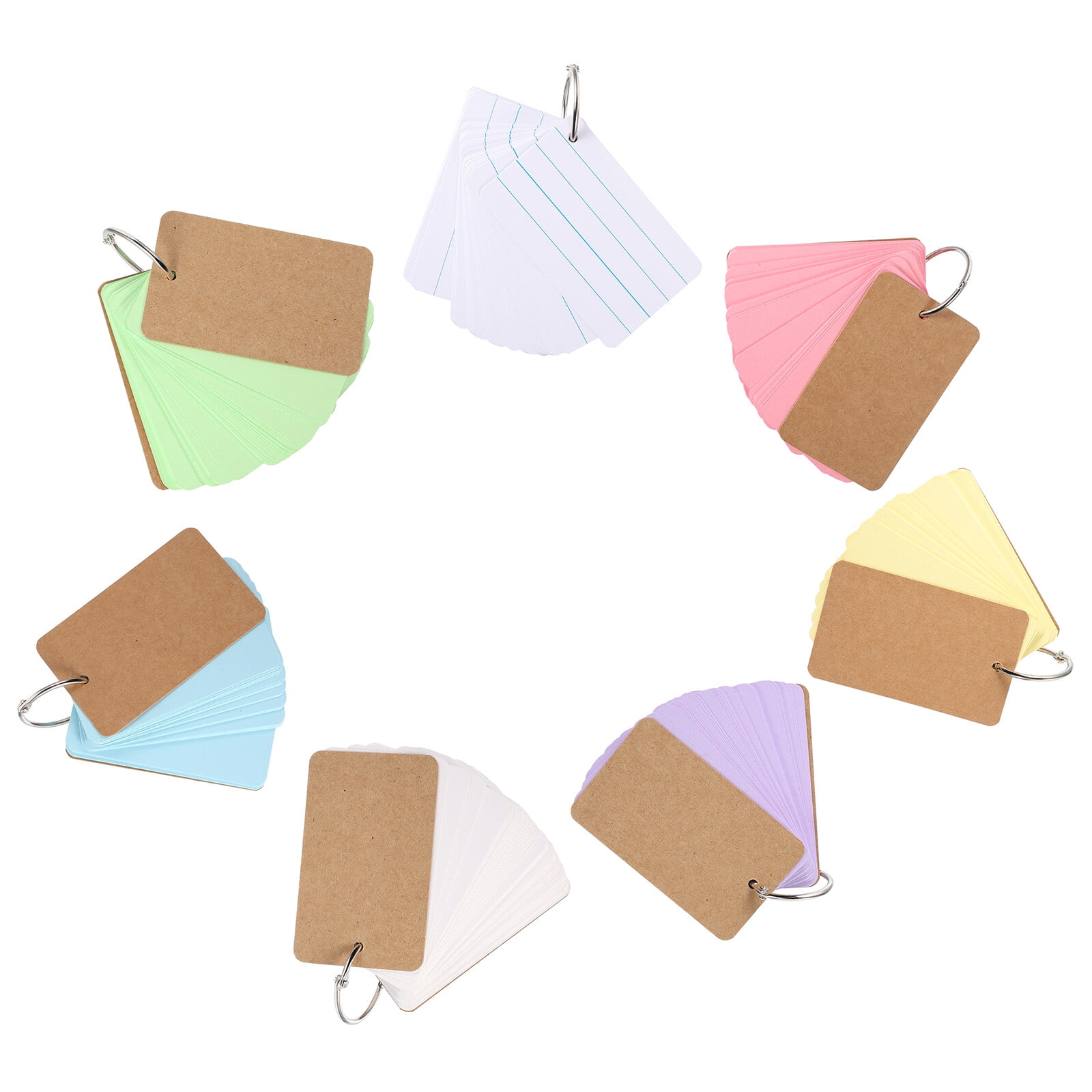 7 Copies Portable Handwriting Card Note Cards Note Paper Paper Study ...