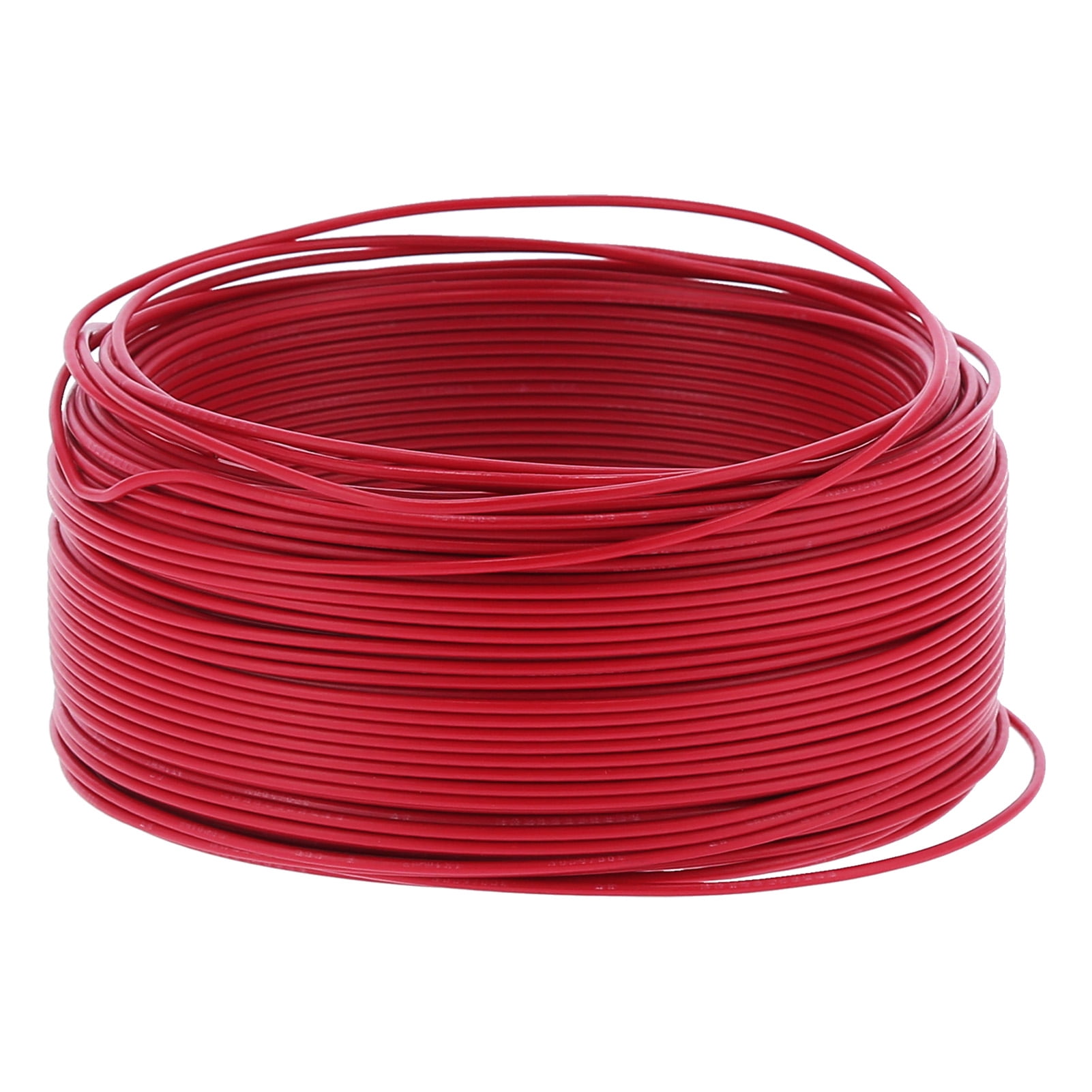 7-Core Insulated Conductor Wire, 100m/328.1ft Flexible Red Copper ...
