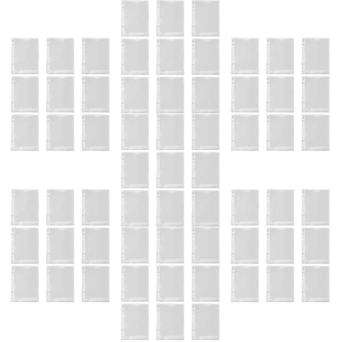 7 Count Dividers for Binders Clear Bags Transparent Display Booklet ...