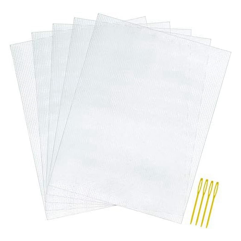 7 Count Plastic Canvas Sheets, 10.2x13.2 Inch Plastic Mesh, Eye Mesh ...