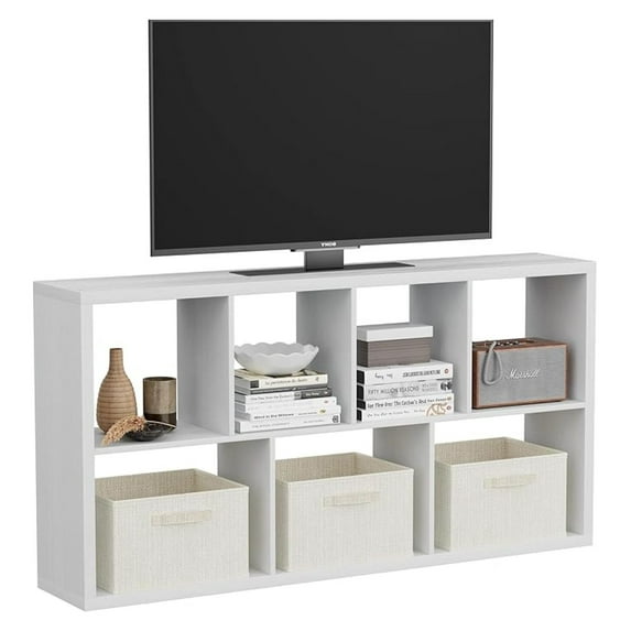 7 Cube Storage Organizer, Cube Shelf with Heavy-Duty Thick Boards, 25. ...