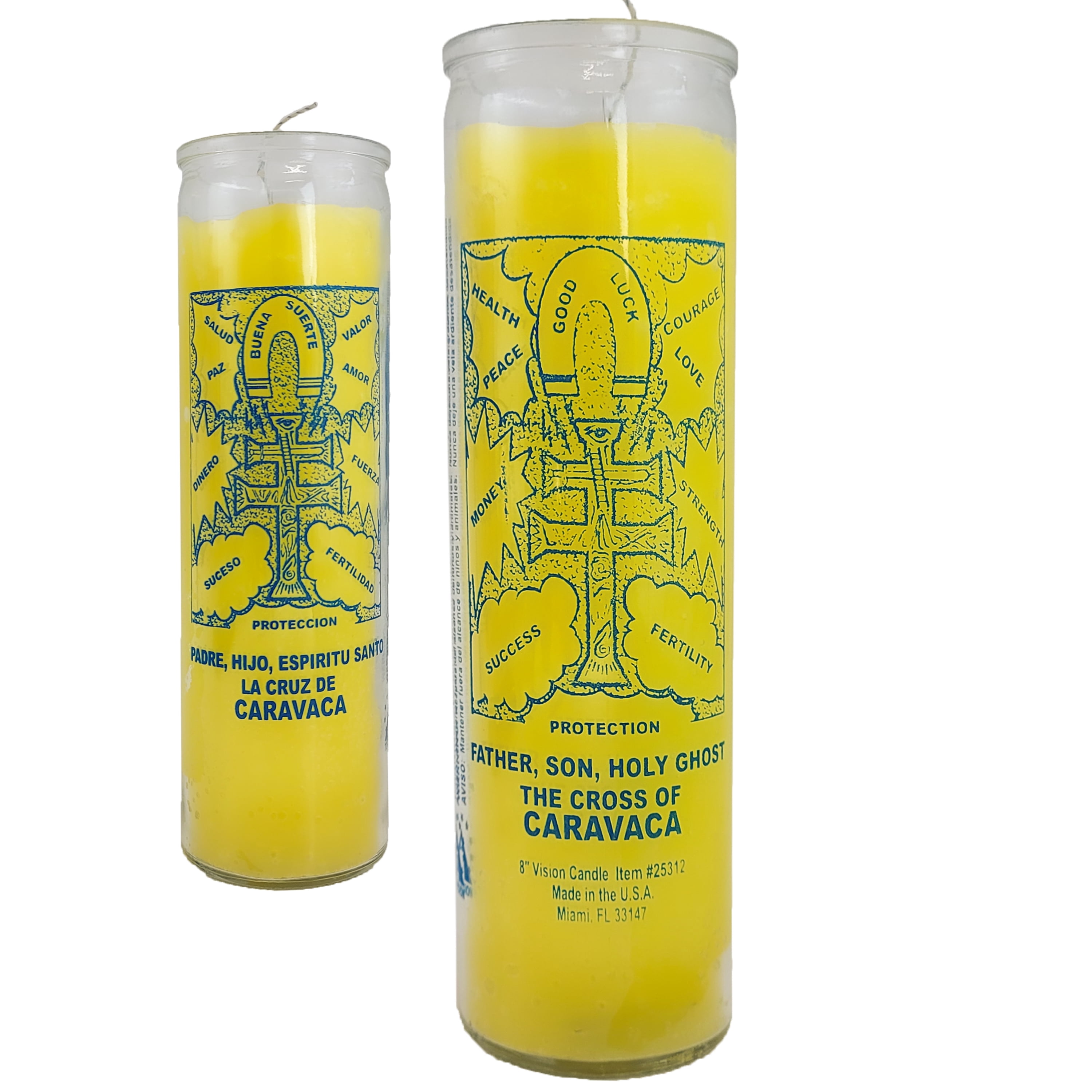 7 Day Candle The Cross of Caravaca - Alleged Father, Son, Holy Ghost ...