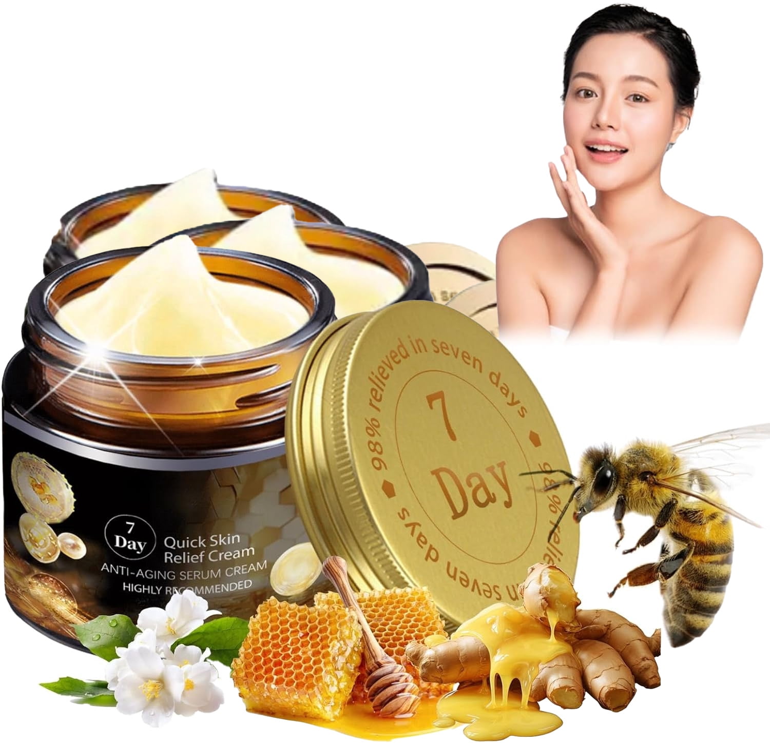 7-Day Multi-Effect All-In-One Skincare Cream – Professional Be®e Ven®om ...