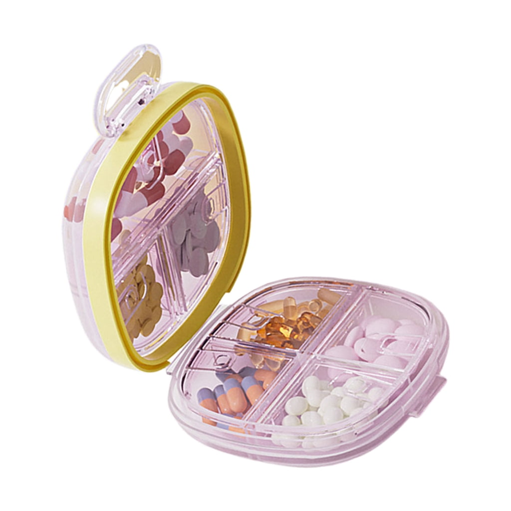 7 Day Portable Pills Organiser Box For Daily Medication Storage Travel ...