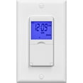 7 Day Programmable in-Wall Timer Switch for Lights, Digital Light ...