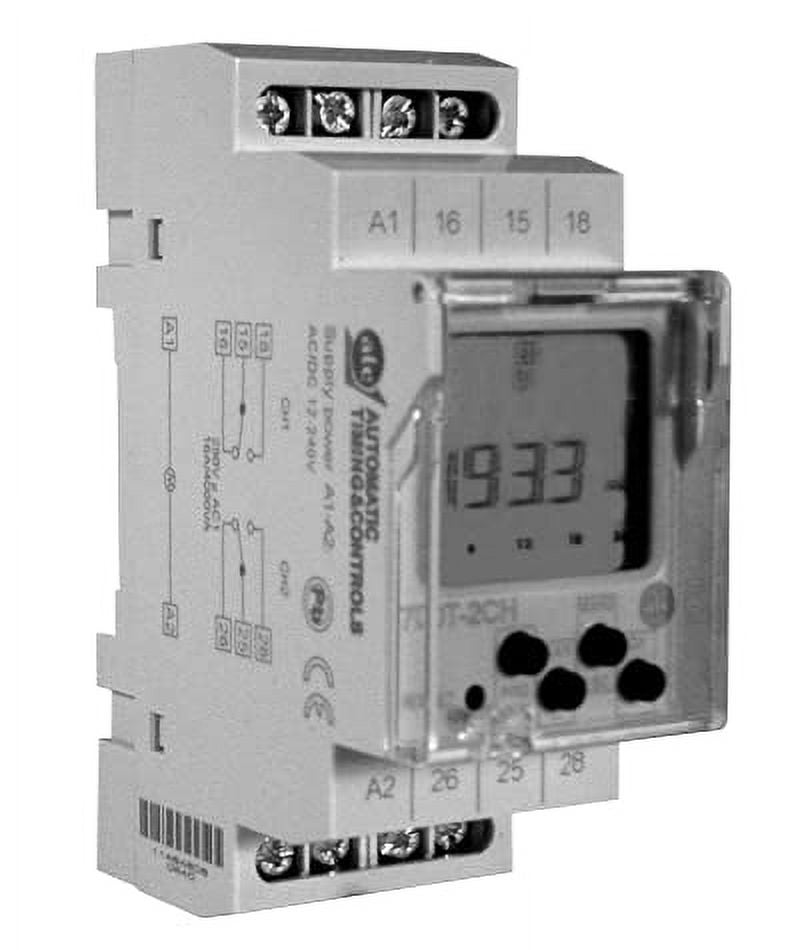 7 Day, Weekly Digital Timer Control, 250 VAC, 24 VDC - Walmart.com