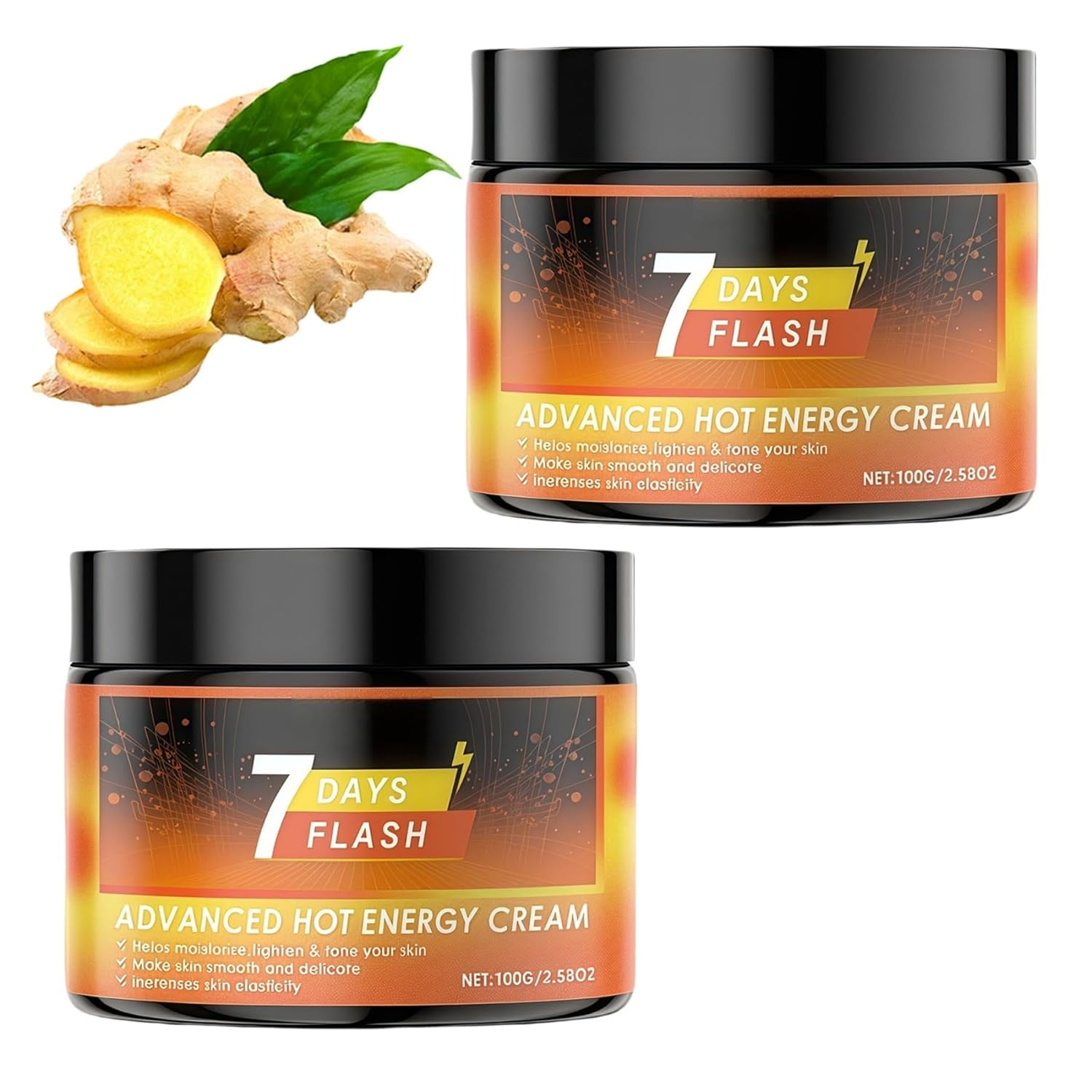 7 Days Flash Cream - Advanced Hot Sweat Cream to Moisturize & Tighten ...