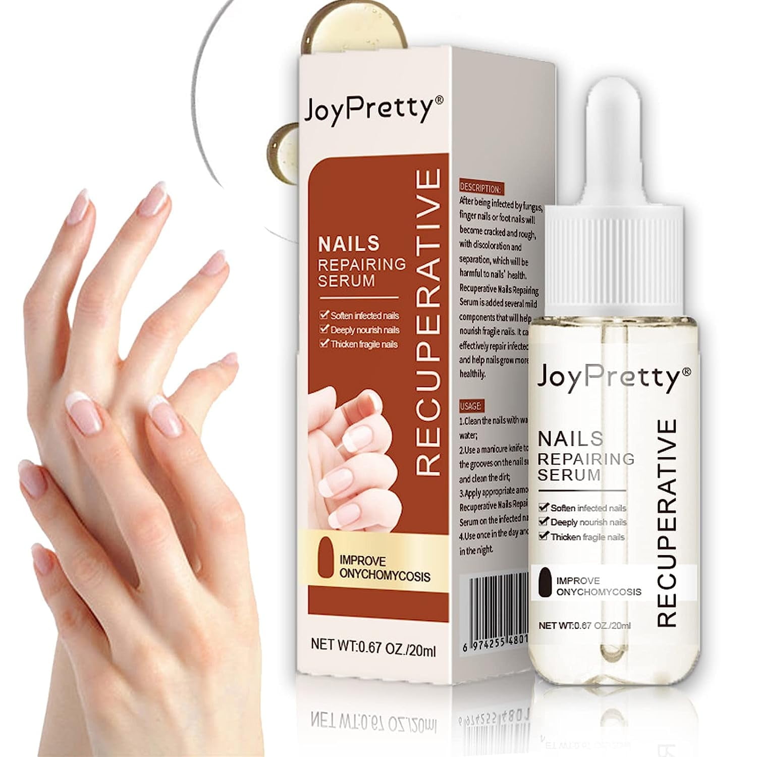 7 Days Nail Growth Strengthening Serum Nail, Nail Serum Repair Essence ...
