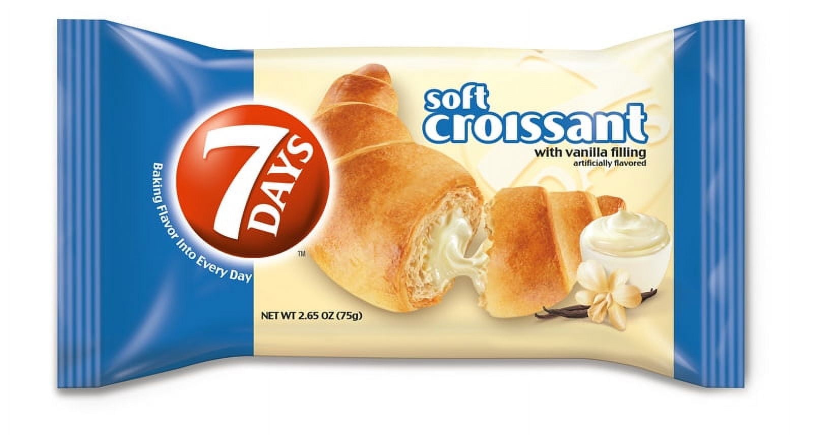 7 Days Soft Croissant, Vanilla, 2.65 Oz - Walmart.com