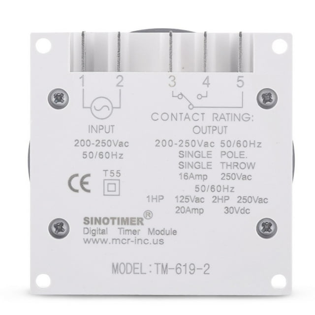 7 Days Weekly Programmable Digital Timer Lighting Switch LCD ON/OFF ...