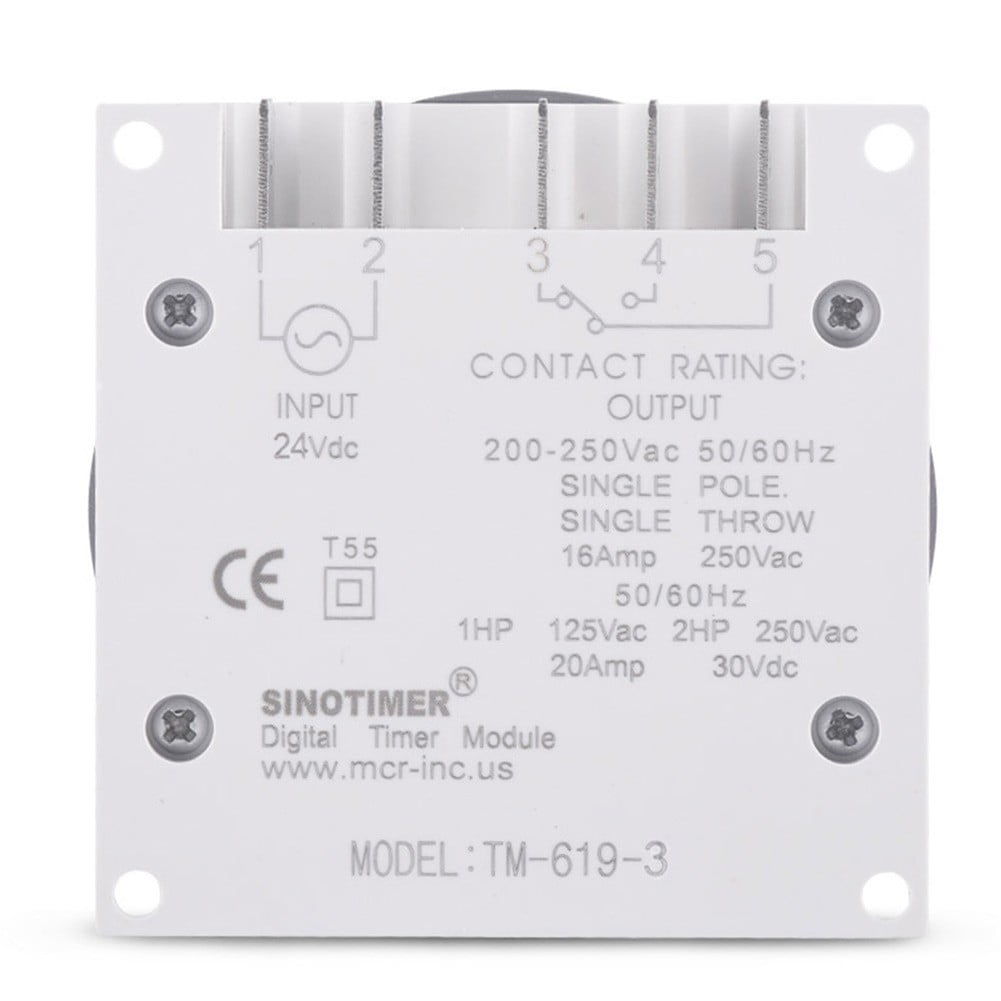 7 Days Weekly Programmable Digital Timer Lighting Switch LCD ON/OFF ...