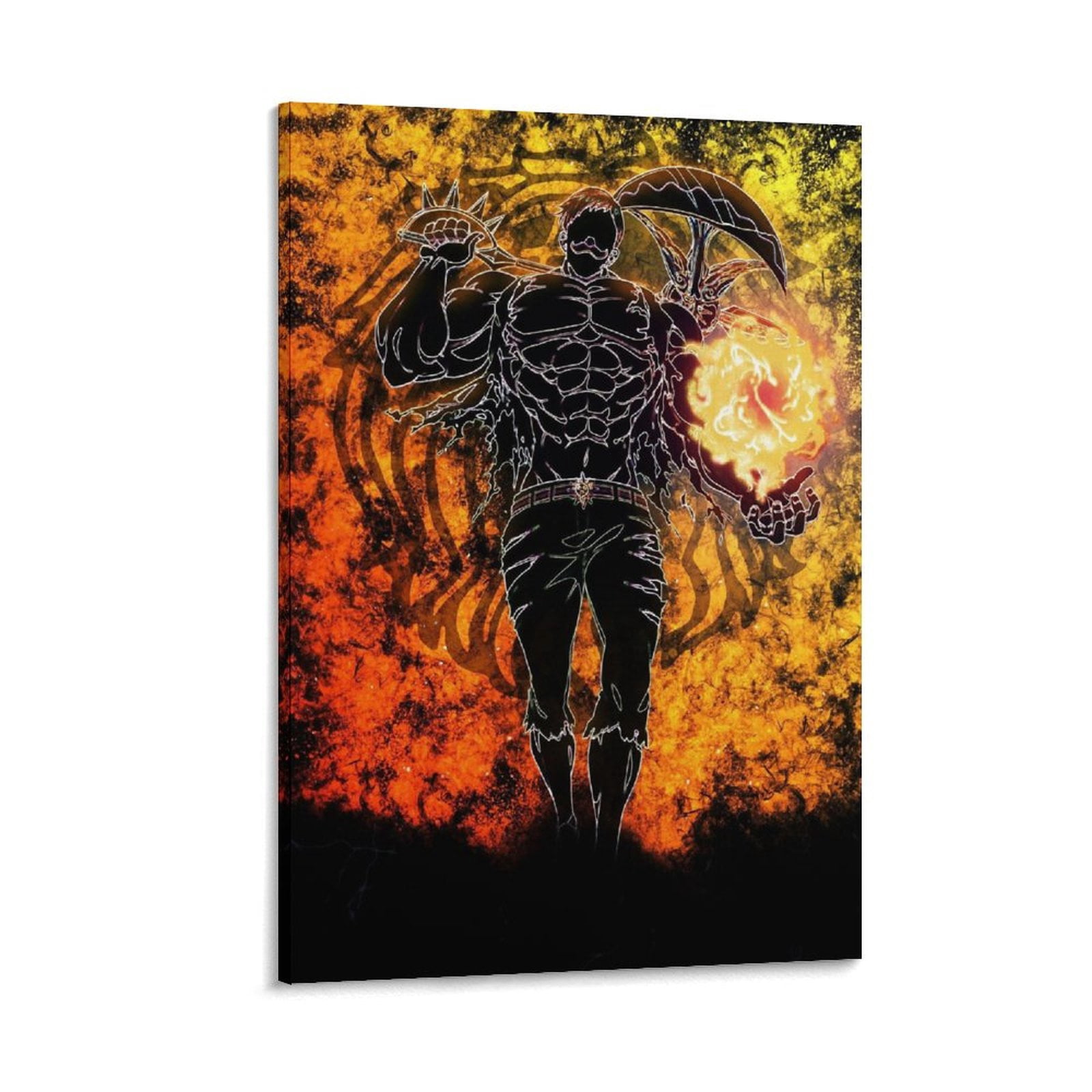 7 Deadly Sins Escanor Poster Posters Art Print Wall Photo Paint Poster ...