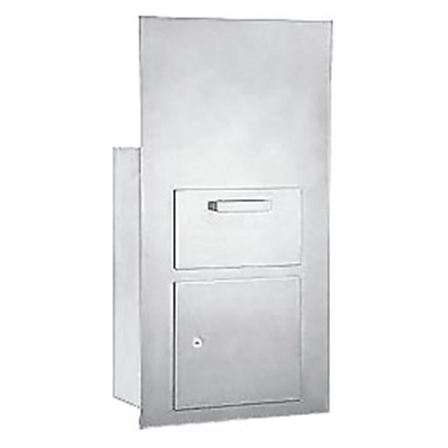 7 Door High 4B+ Mailbox Units in Aluminum - Front Loading with 2 Keys ...