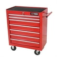 7-Drawer Rolling Tool Chest, Metal Tool Storage Organizer Cart with Lock and 4 Hooks ...
