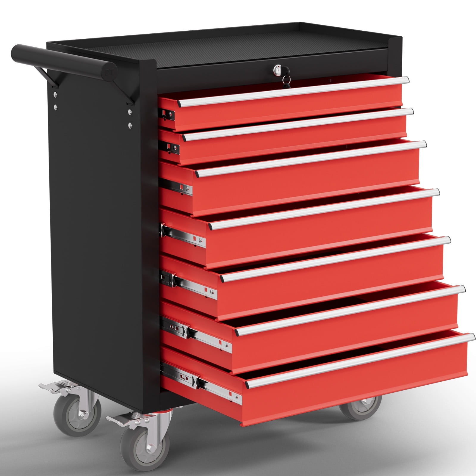 7-Drawer Tool Chest,Rolling Tool Cart with Wheels,High Capacity Tool ...