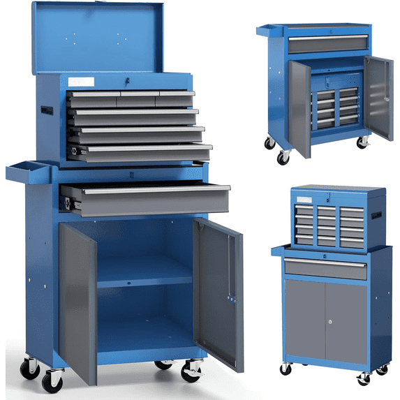 7-Drawer Tool Chest with Wheels | 40'' H Rolling Tool Chest ...